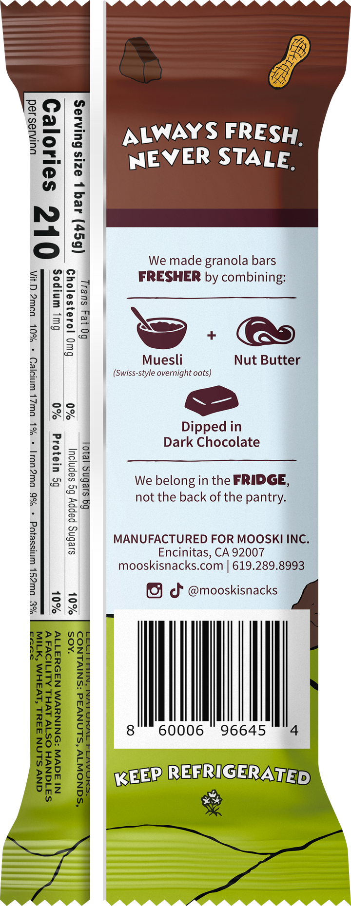 Chocolate Peanut Butter – Mooski Snacks